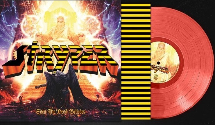 STRYPER: Even The Devil Believes (die-cut cover) LP/Red vinyl - NORDIC ...